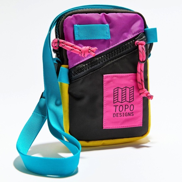 Topo Designs | Bags | Topo Designs Black Grape Mini Shoulder Bag | Poshmark